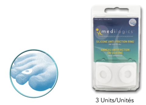 Silicone Anti-Friction Rings - The North American School of Podology